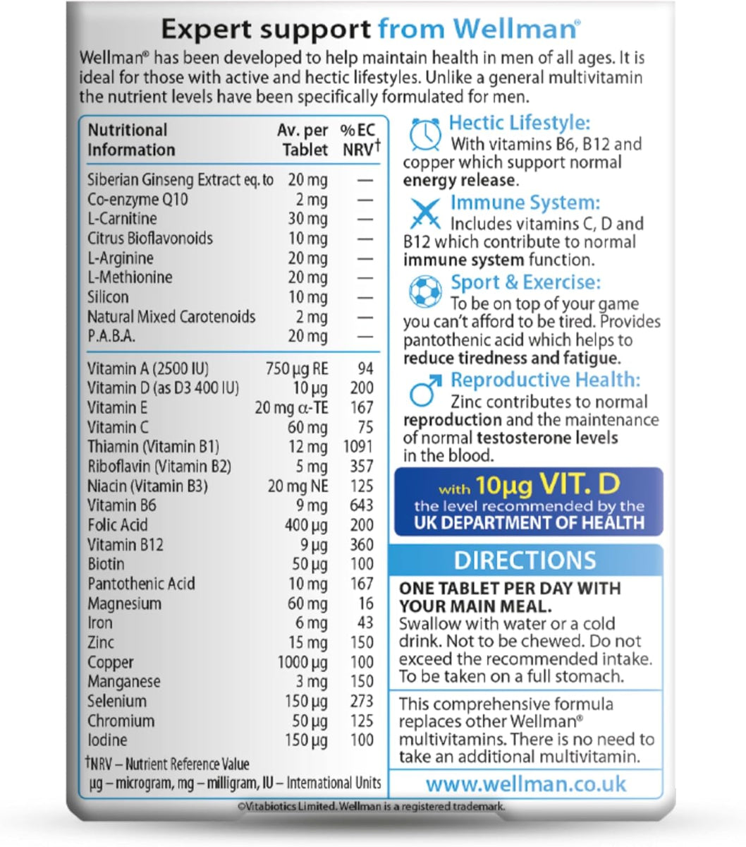 wellman original 29 Tablets – Dopaminenight